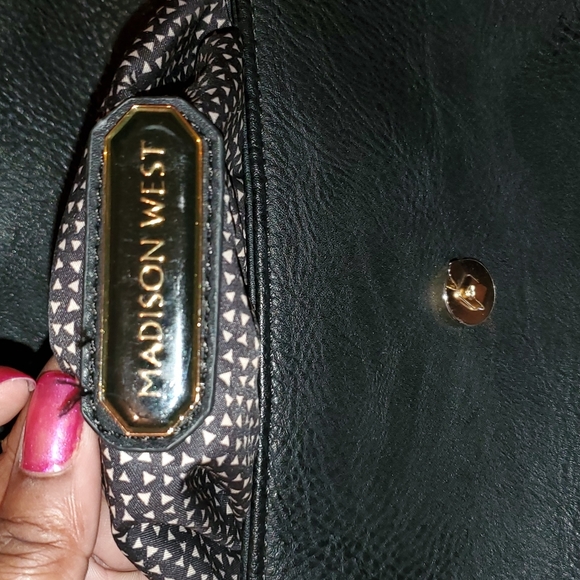 Madison West | Bags | Madison West Black Cross Bag | Poshmark
